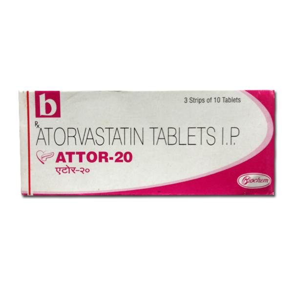 ATTOR-20MG TAB - Davai24