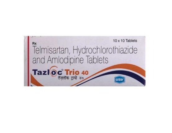 Tazloc Trio 40 Tablet – Davai24