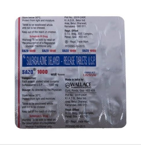 Sazo 1000mg Tablet 1×15 – Davai24
