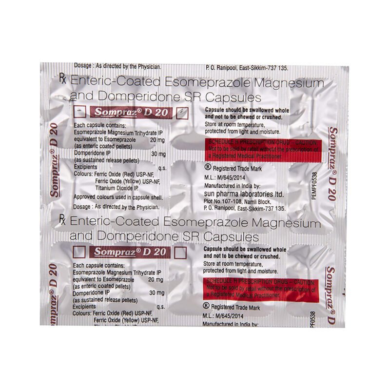 Sompraz D 20 Capsule – Davai24