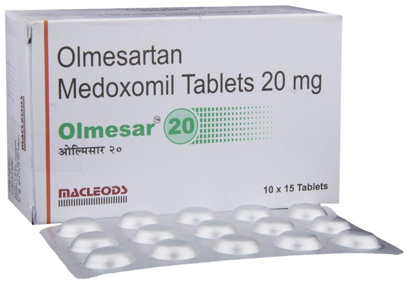 Olmesar 20 Tablet 1X15 – Davai24