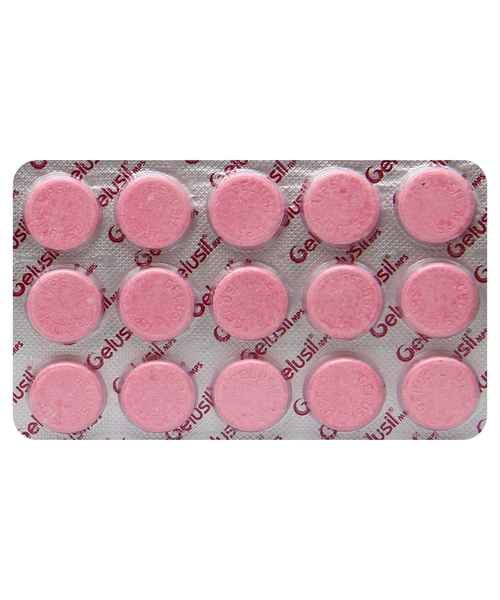 Gelusil Mps Chewable Tablet Mint – Davai24