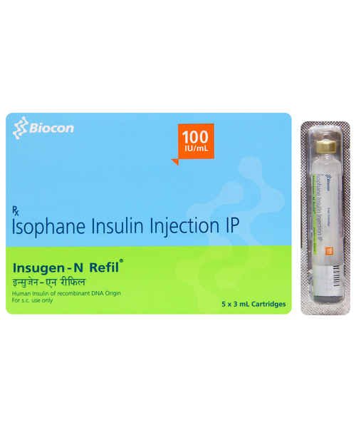 Insugen-N 100IU/ml Refil Injection – Davai24