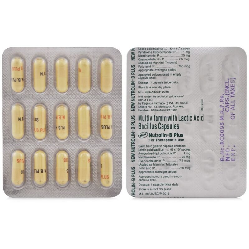 Nutrolin B Plus (New) Capsule – Davai24