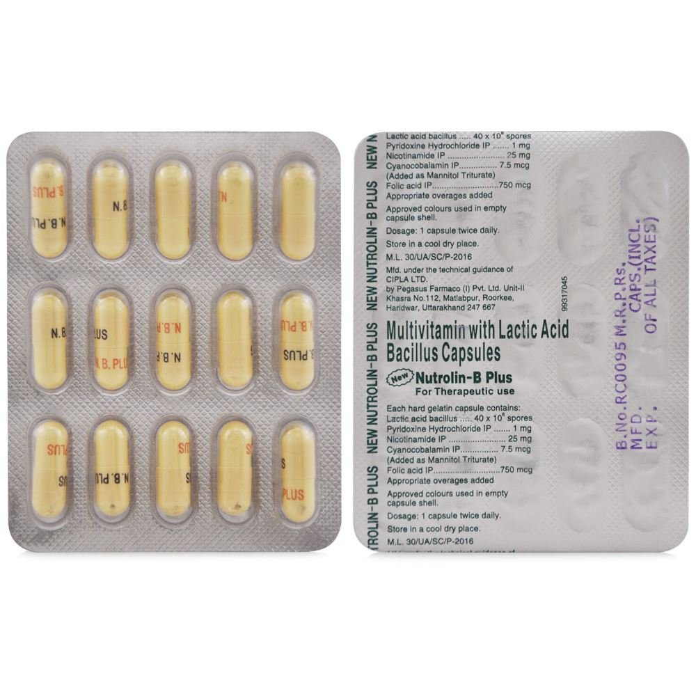Nutrolin B Plus (New) Capsule – Davai24